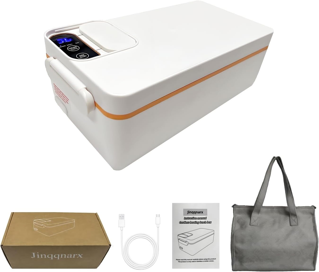 Heated Lunch Box, Electric Lunch Box, Self Heating Lunch Box Cordless ...