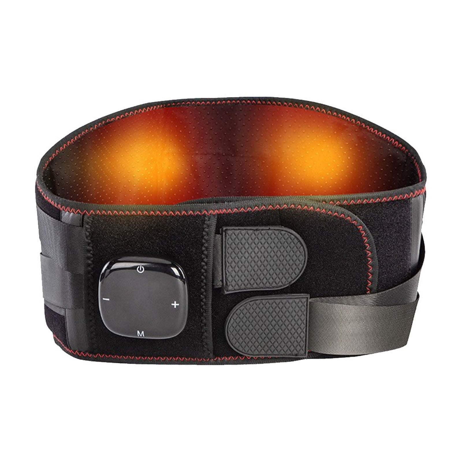 Heated Massage Belt, Vibrating Massagers for Abdominal Heating, Five ...