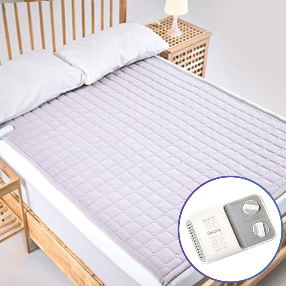 Heated Mattress Pad Large Washable Electric Heating Pad Mat Mattress ...