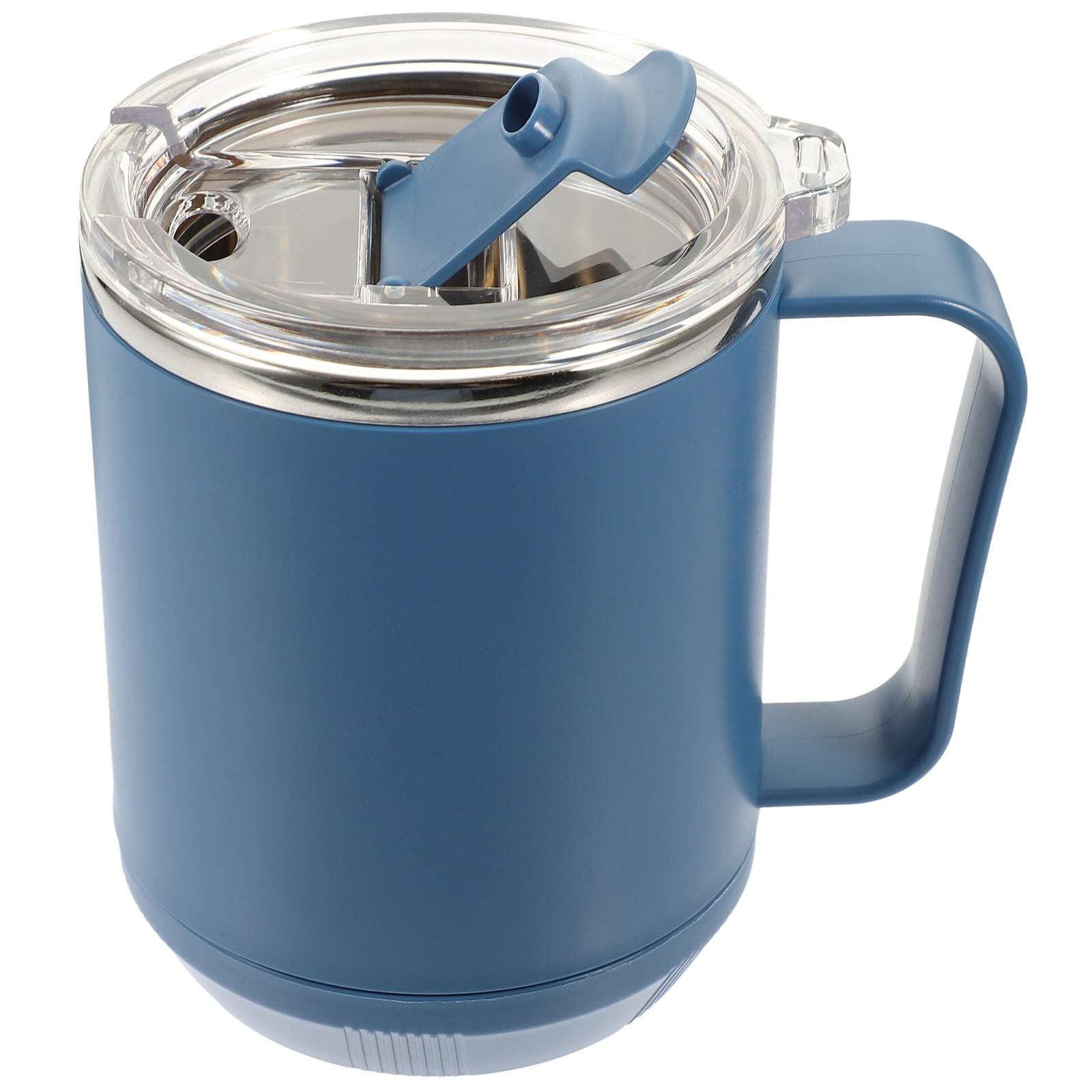 Heated Mug Coffee Mug with Lid Camping Coffee Cup Mugs with Handles ...
