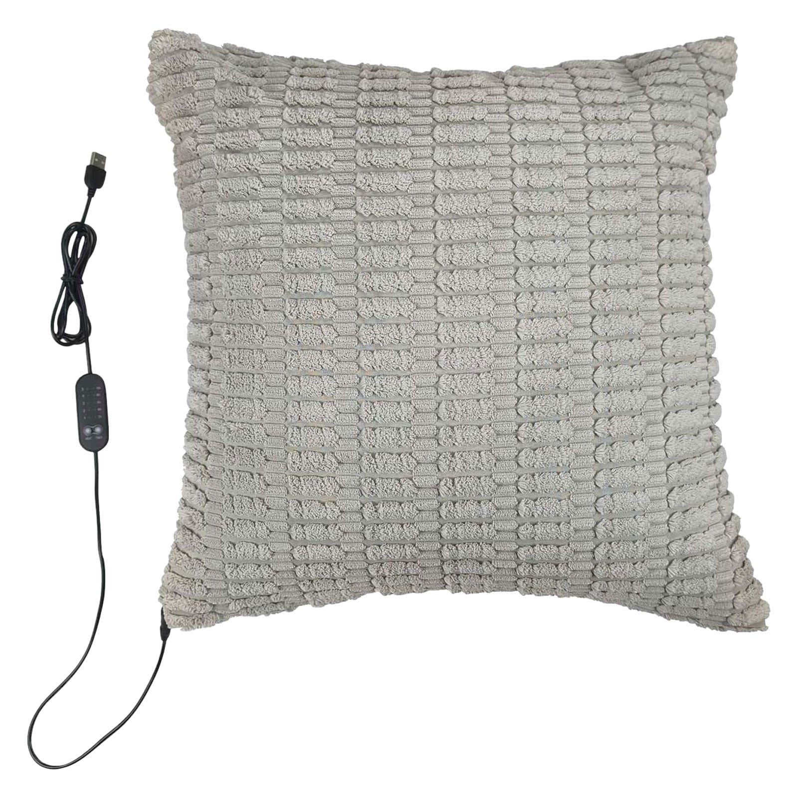 Heated Pillow for Lumbar Support Hand Warmer Pillow Usb Cable Heated ...