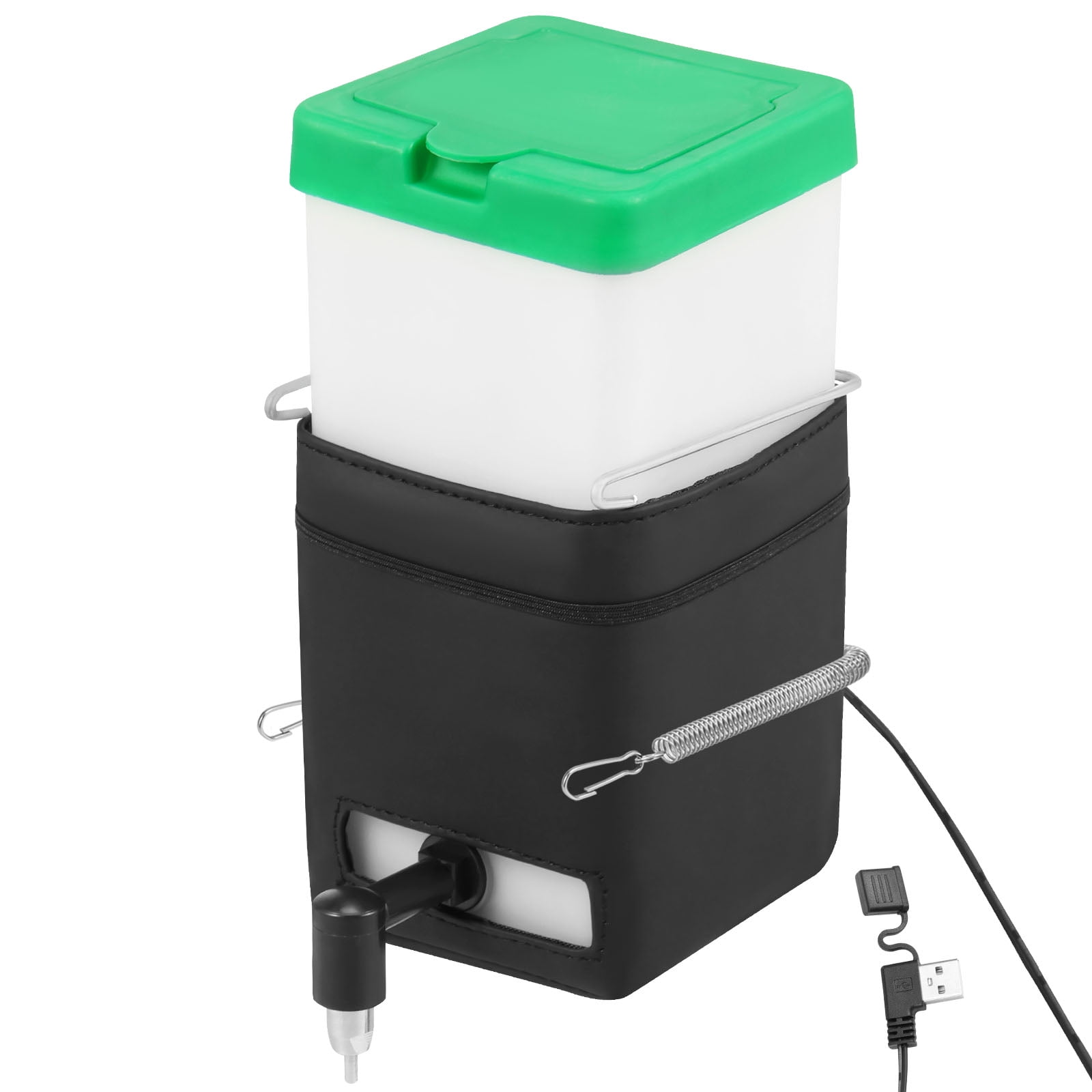 Heated Rabbit Water Bottle Thermostatic Rabbit Water Dispenser 32oz ...