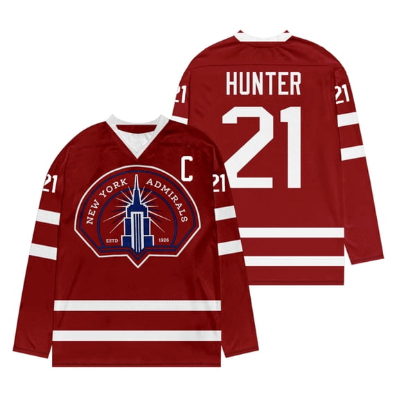 Heated Rivalry Hockey Jersey V-Neck Long Sleeve T-shirt Women Men Loose ...