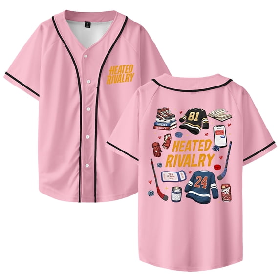 Heated Rivalry Hollander Rozanov Baseball Jersey Shirt V-Neck Women Men ...