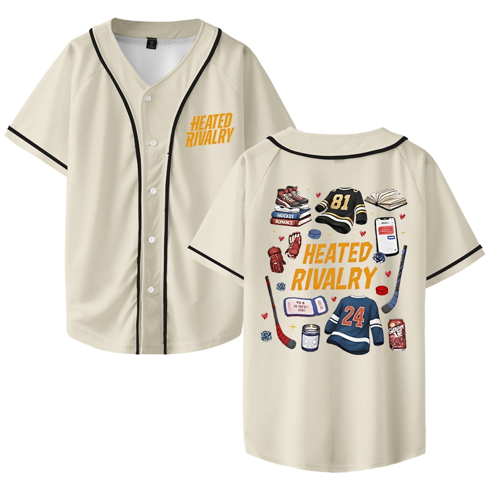 Heated Rivalry Hollander Rozanov Baseball Jersey Shirt V-Neck Women Men ...