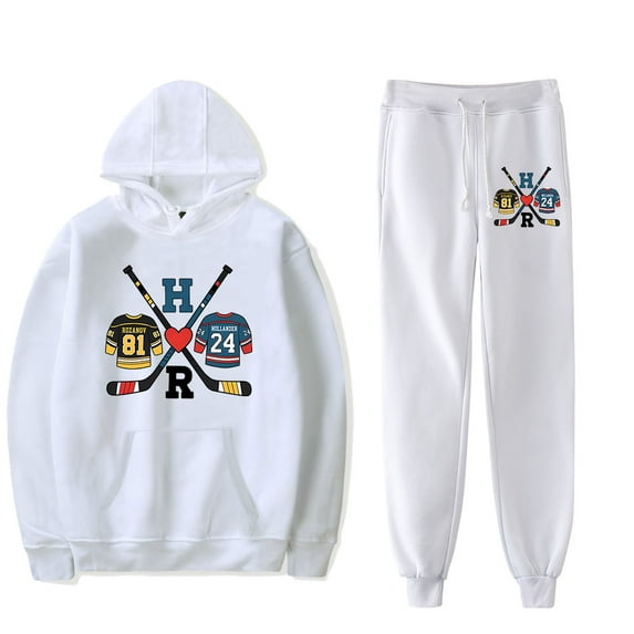 Heated Rivalry Hollander Rozanov Inspired CP Print Hoodie Jogger Set ...