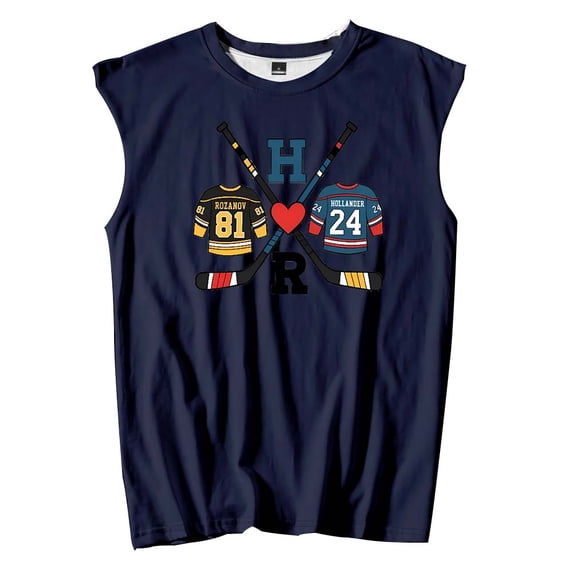 Heated Rivalry Hollander Rozanov Tank Tops Sleeveless T-Shirt port Vest ...