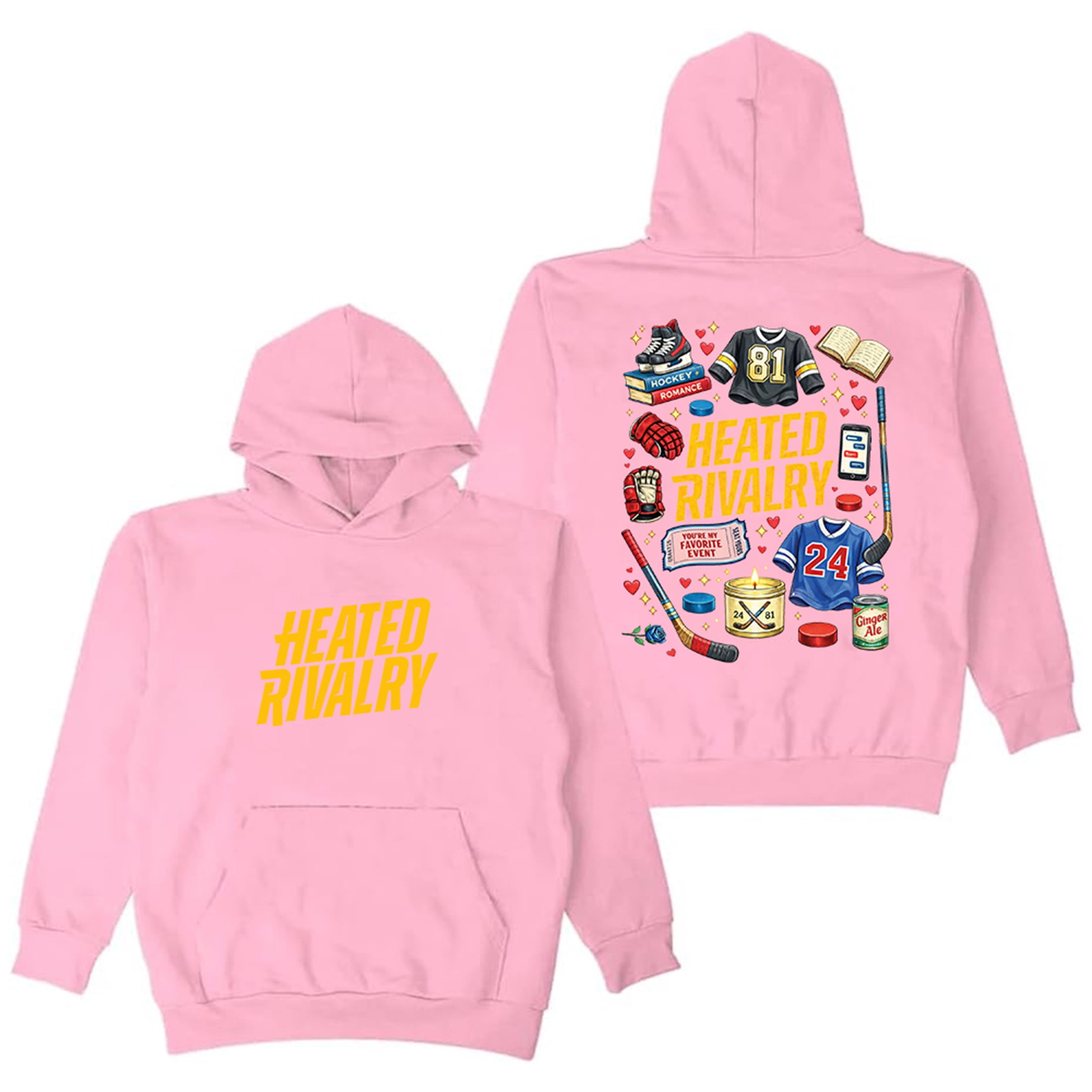 Heated Rivalry Hoodie Tv Show Merch Long Sleeve Streetwear Women Men ...