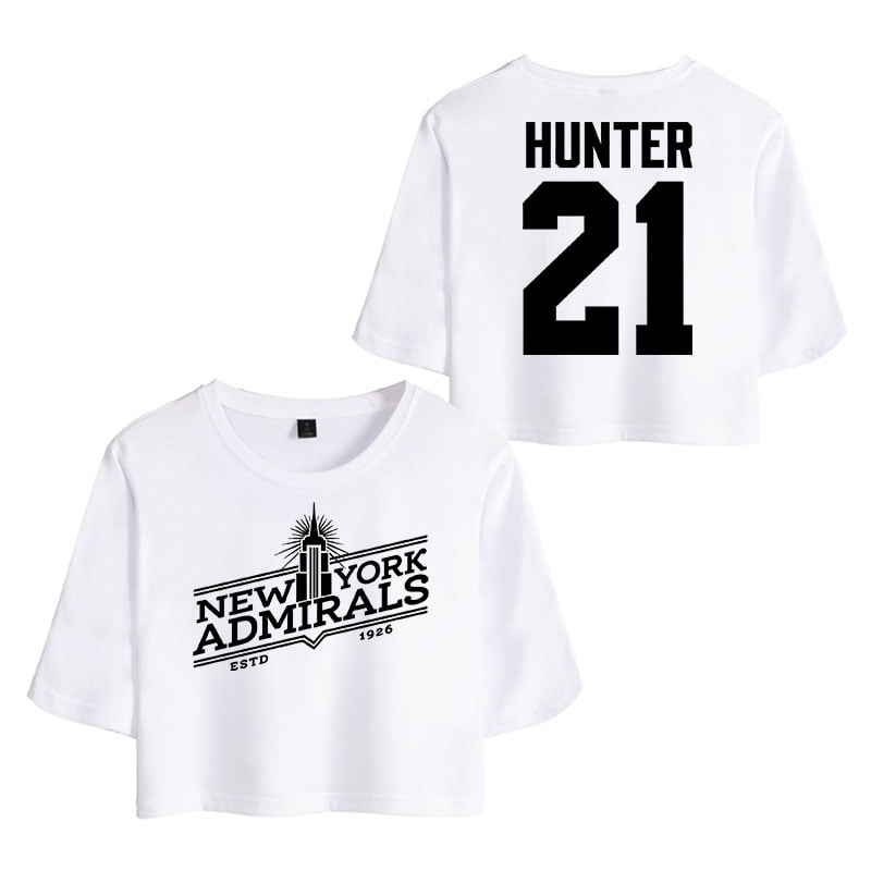 Heated Rivalry Merch 21 New York T-Shirt For Women&Girls Midriff Short ...