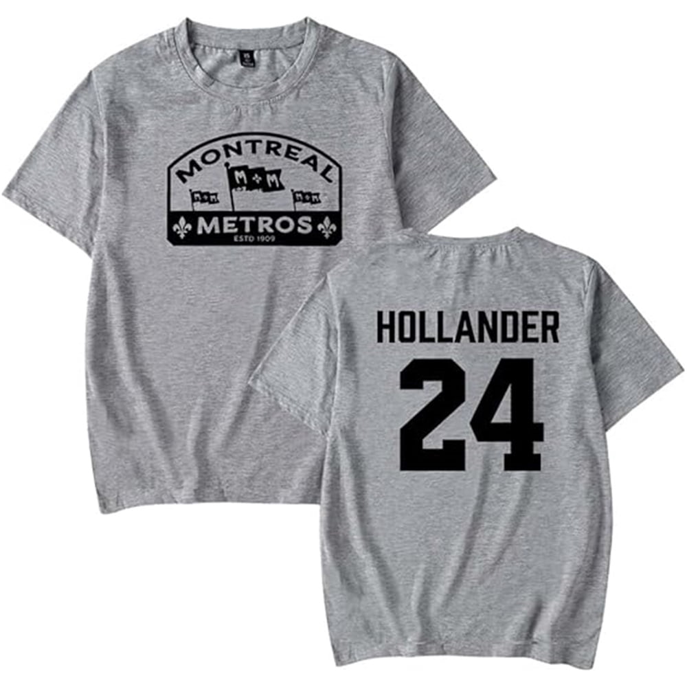 Heated Rivalry Merch Hollander #24 Casual T-shirt Unisex Fashionable ...