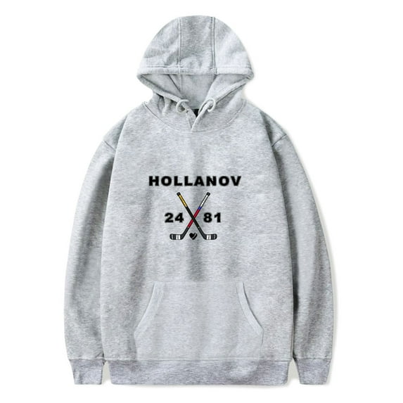 Heated Rivalry Merch Hollanov Character Heart Hoodie Long Sleeve ...