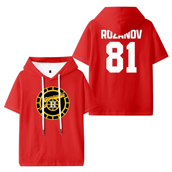 Heated Rivalry Merch Rozanov Hockey Hooded T-Shirts Casual Women Men ...