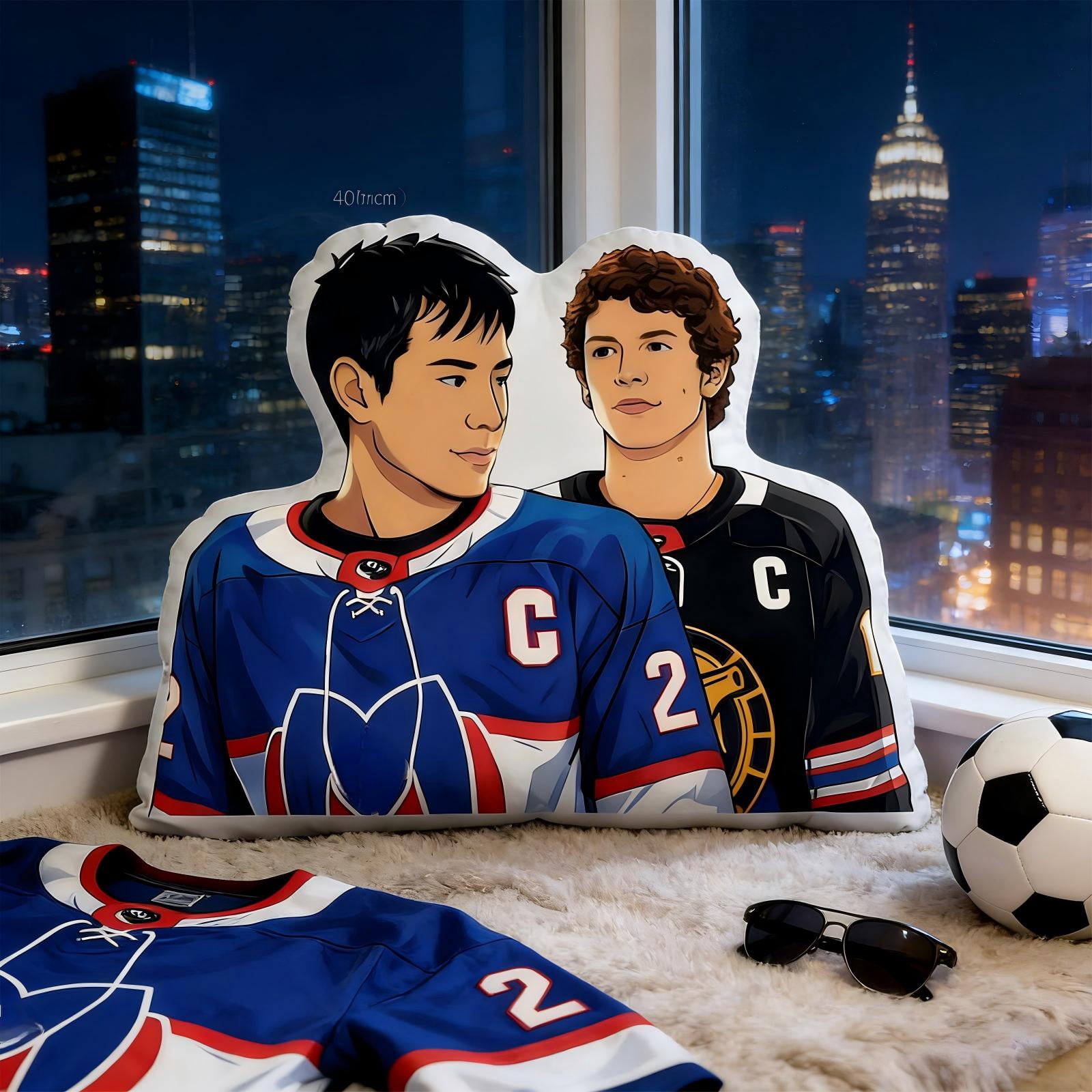 Heated-Rivalry Plush Toy,20" Shane Hollander & Ilya Rozanov Plush ...