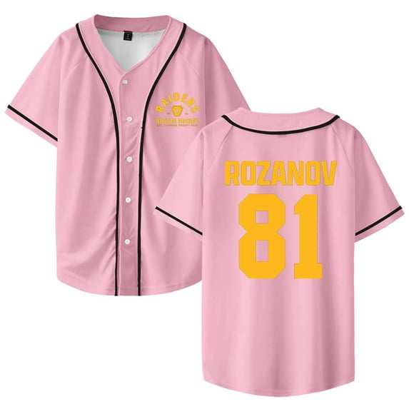 Heated Rivalry Rozanov 81 Merch Baseball Jersey Shirt V-Neck Women Men ...