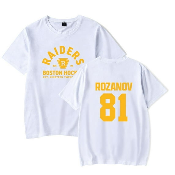 Heated Rivalry Rozanov 81 Merch Short Sleeve T-shirt Unisex Fashion ...