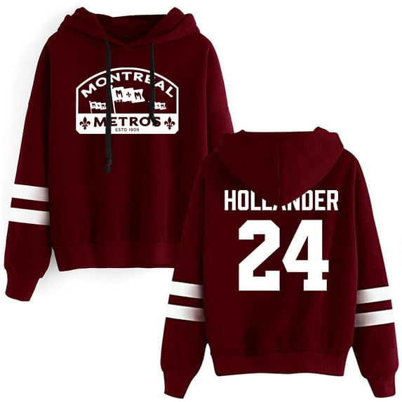 Heated Rivalry Shane Hollander 24 Pullover Hoodie Long Sleeve ...