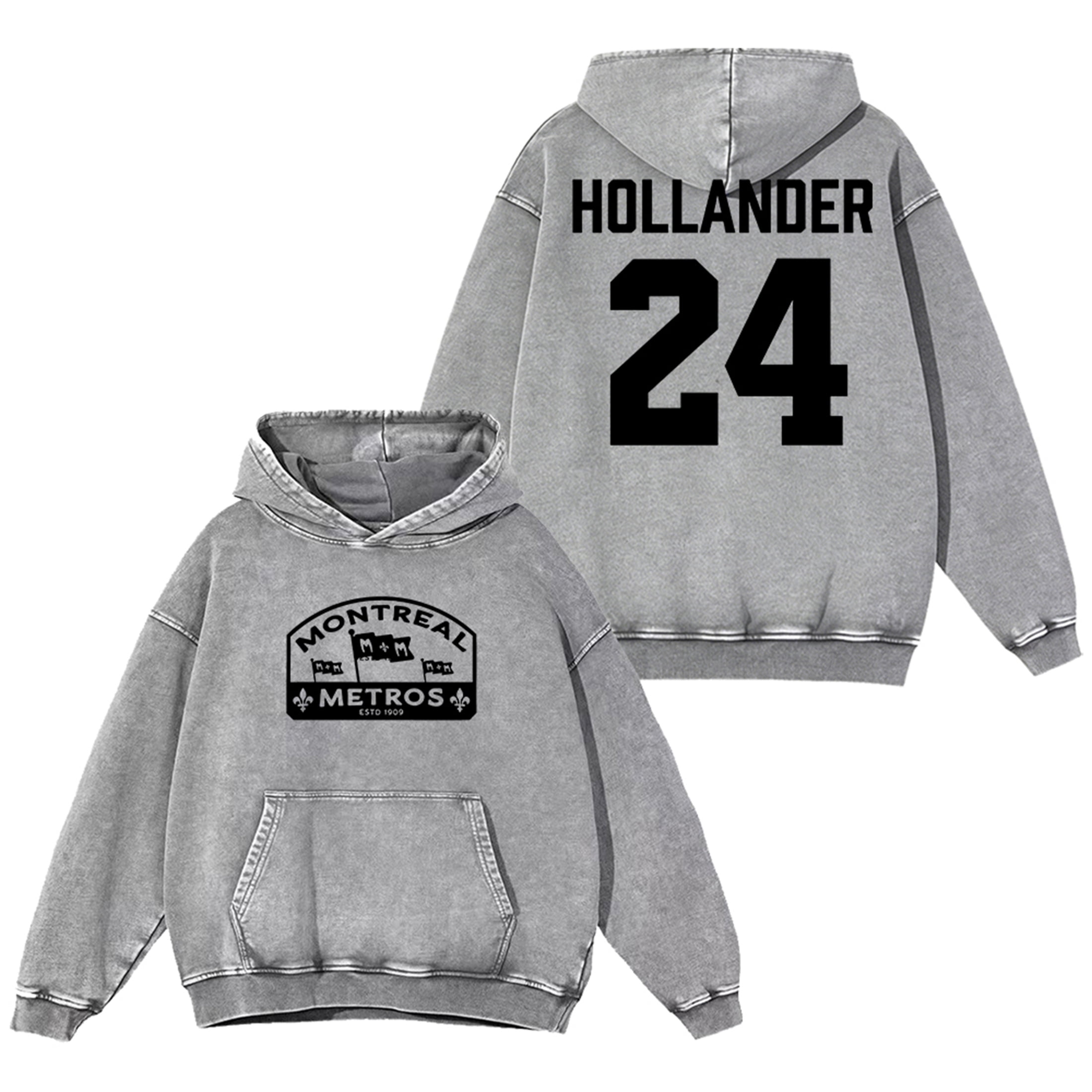 Heated Rivalry Shane Hollander Acid Wash Hoodie Long Sleeve Women Men ...
