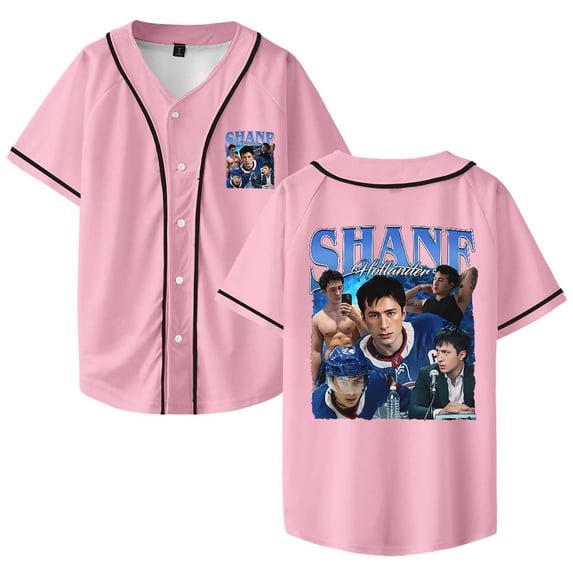 Heated Rivalry Shane Hollander Baseball Jersey Shirt V-Neck Women Men ...