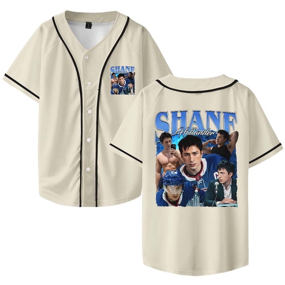 Heated Rivalry Shane Hollander Baseball Jersey Shirt V-Neck Women Men ...