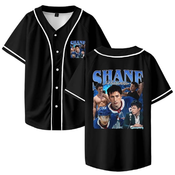Heated Rivalry Shane Hollander Baseball Jersey Shirt V-Neck Women Men ...