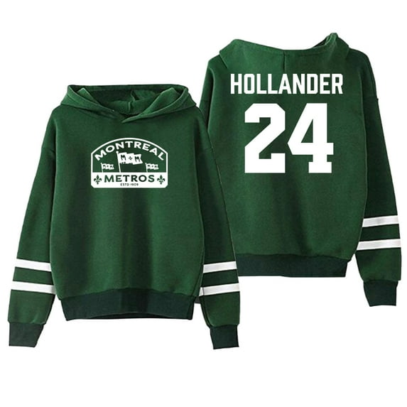 Heated Rivalry Shane Hollander Hoodie Pocketless Parallel Bars Sleeve ...