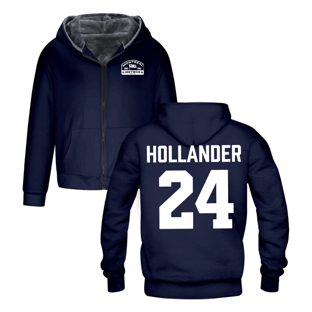 Heated Rivalry Shane Hollander Zip Up Hoodie Long Sleeve Outerwear Coat ...