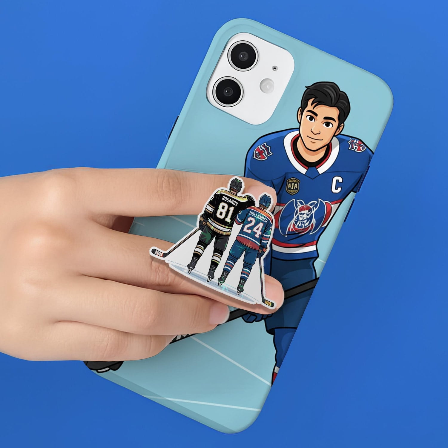 Heated Rivalry iPhone Case & GriB, Ilya Rosanov Shane Hollander Cover ...