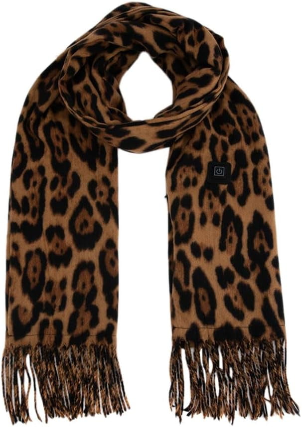 Heated Scarf Electric Heating Pads Neck Warmer, 3 Heating Levels ...