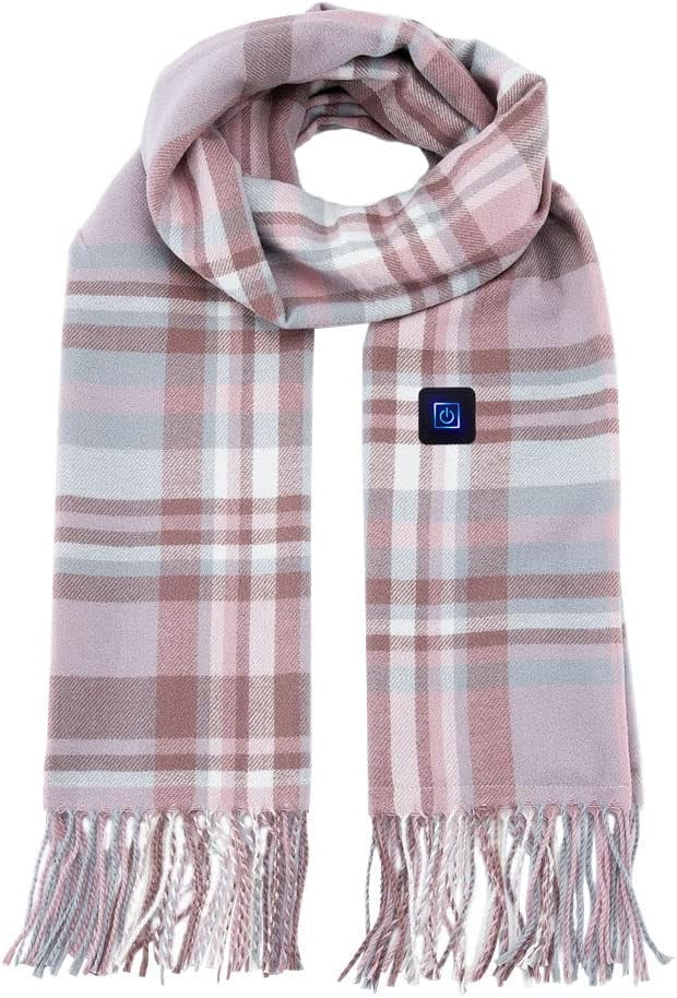 Heated Scarf Electric Heating Pads Neck Warmer, 3 Heating Levels ...