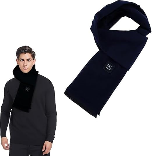 Heated Scarf for Women Men,3 Temperature Adjustable Electric Neck ...