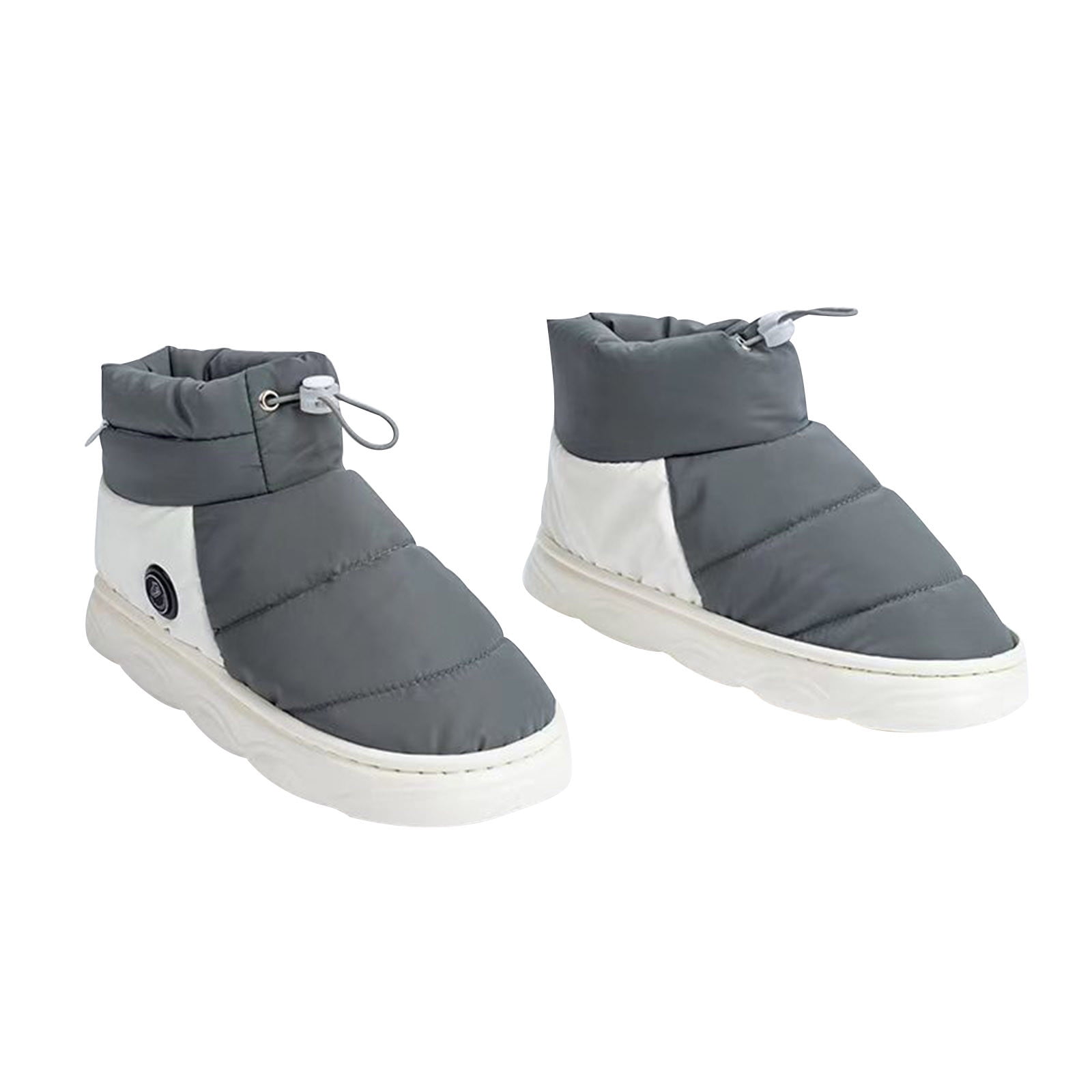 Heated Slippers Thermal Shoe Boots for Women Men, 5000mAh Battery ...