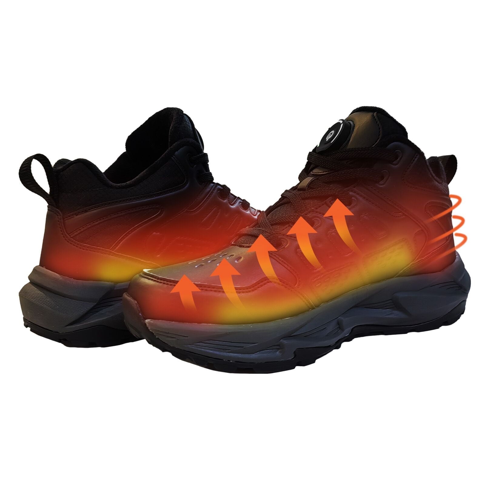 Heated Sneakers for Men and Women,Electric Foot Warmer,Winter Snow ...