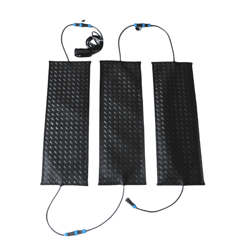 Heated Snow Melting Mat, 10x30 Inch (3 Pieces) Outdoor Snow Melting Mat ...