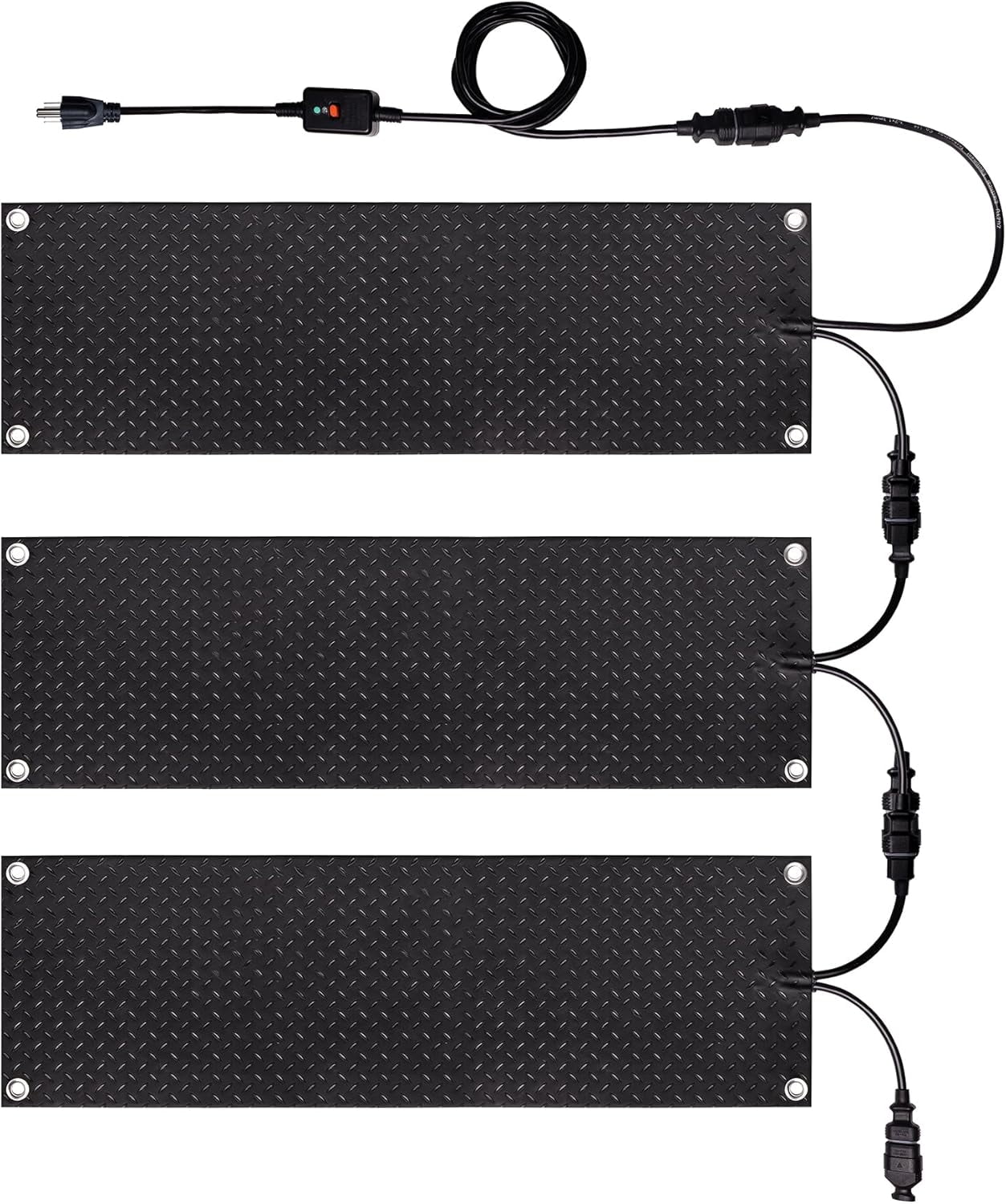 Heated Snow Melting Mats - Heated Outdoor Ice Melting Mats - Rubber ...