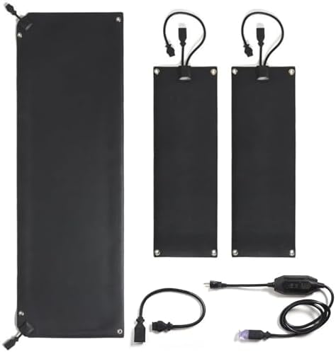 Heated Snow Melting Mats Starter Kit | 1 Walkway Mat, 2 Stair Mats, 1 ...