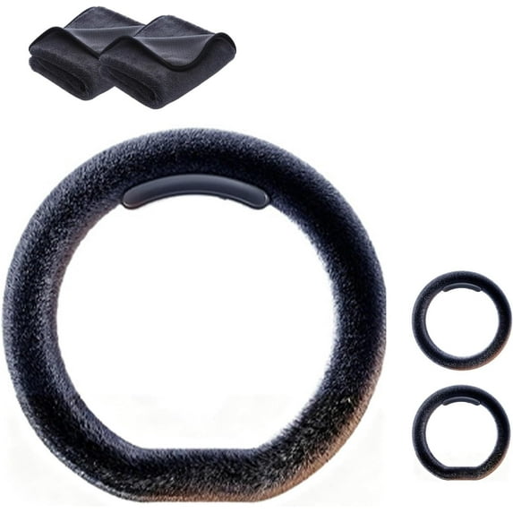 Heated Steering Wheel Cover Wireless, 15 Inch Rechargeable Cordless ...