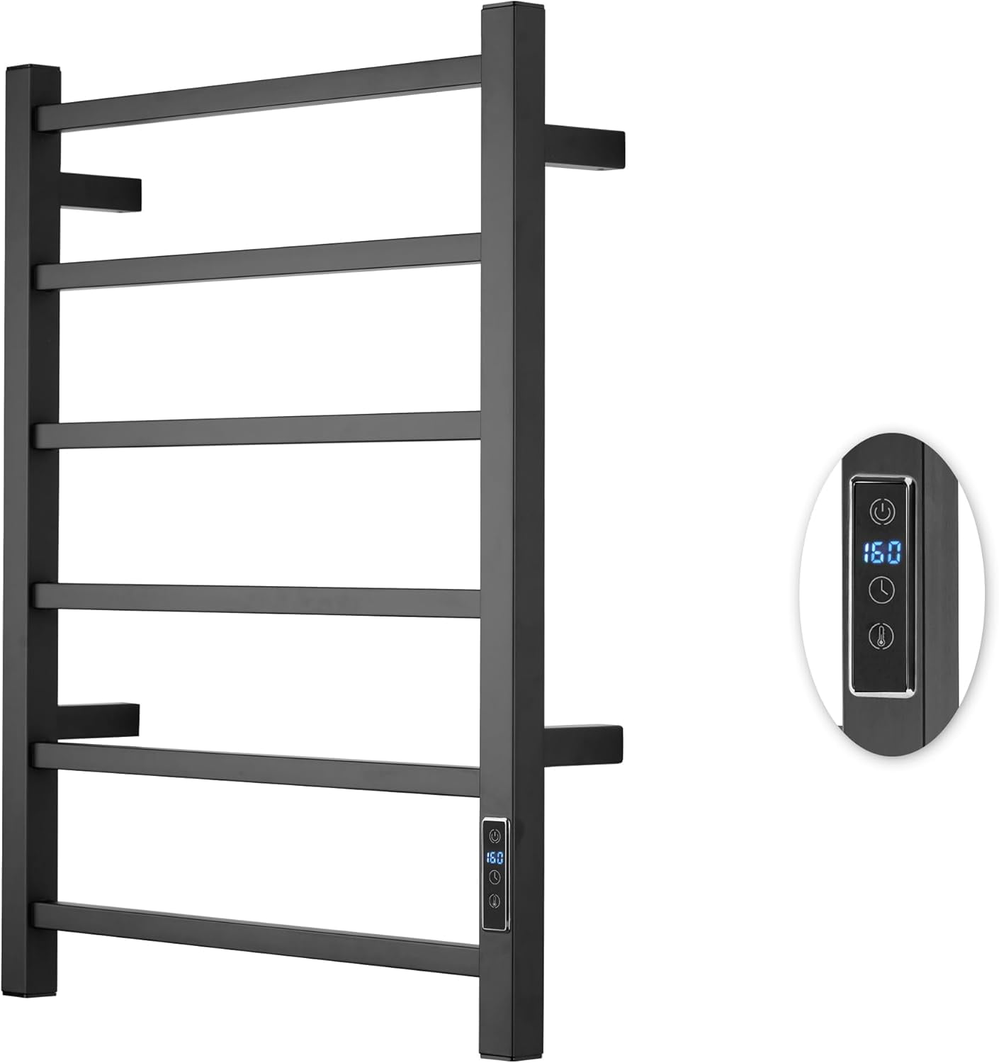 Heated Towel Racks for Bathroom, Wall Mounted Electric Towel Warmer ...