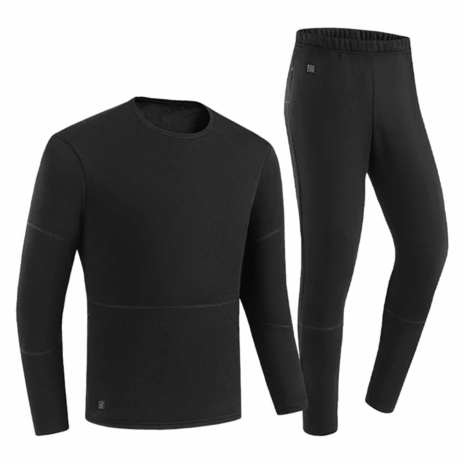 Heated Underwear for Men 52 Areas USB Electric Heating Clothing Casual ...