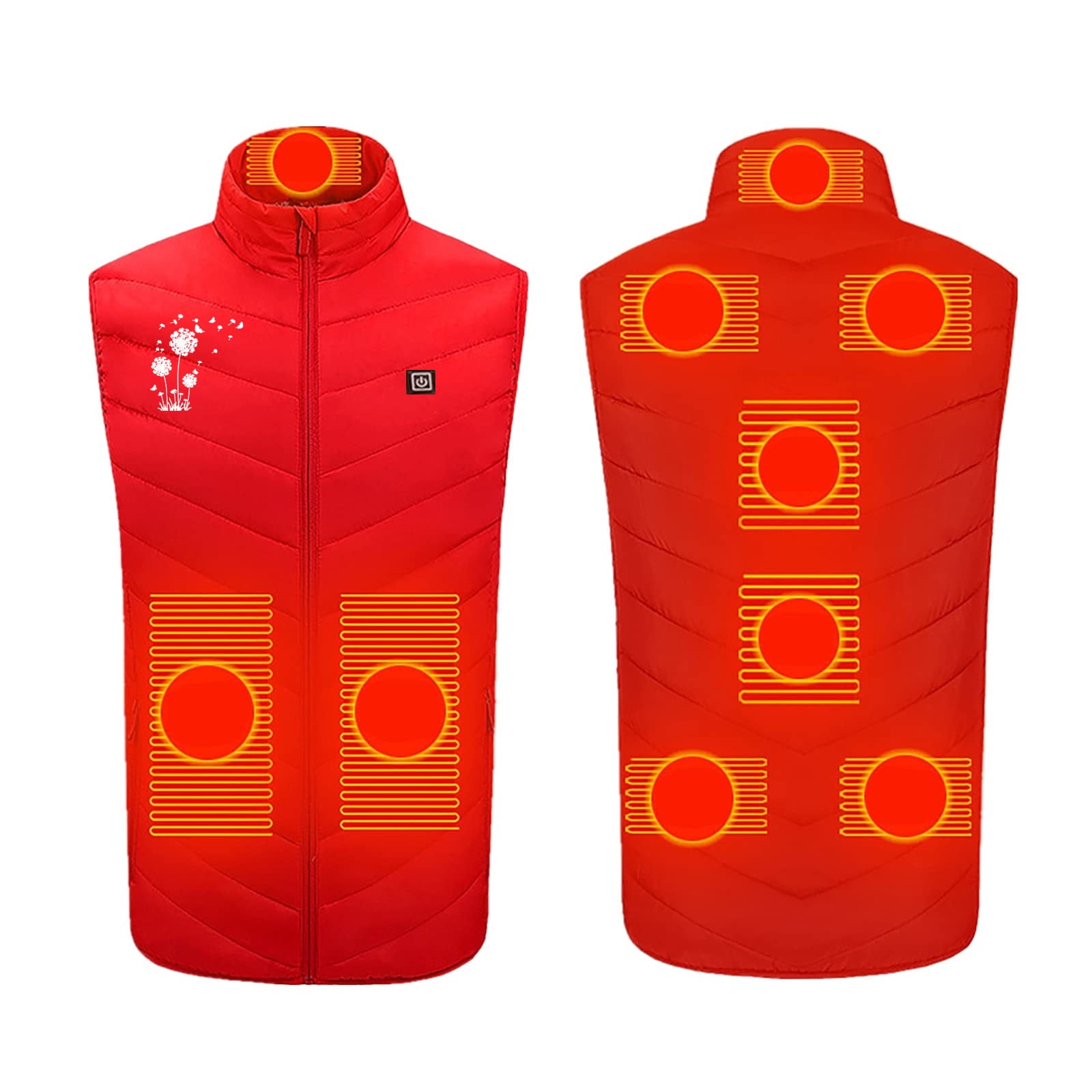 Heated Vest for Women Men, Heated Vest for Men Women - Electric Warming ...