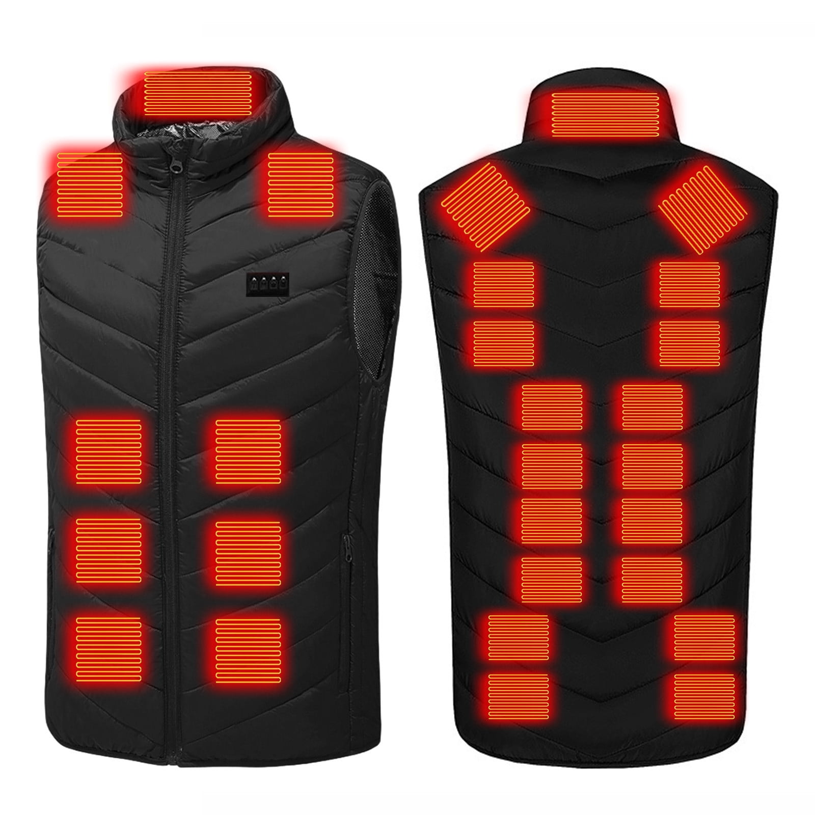 Heated Vest for Men and Women Sevevn Plus Size Heated Coat For Men And ...