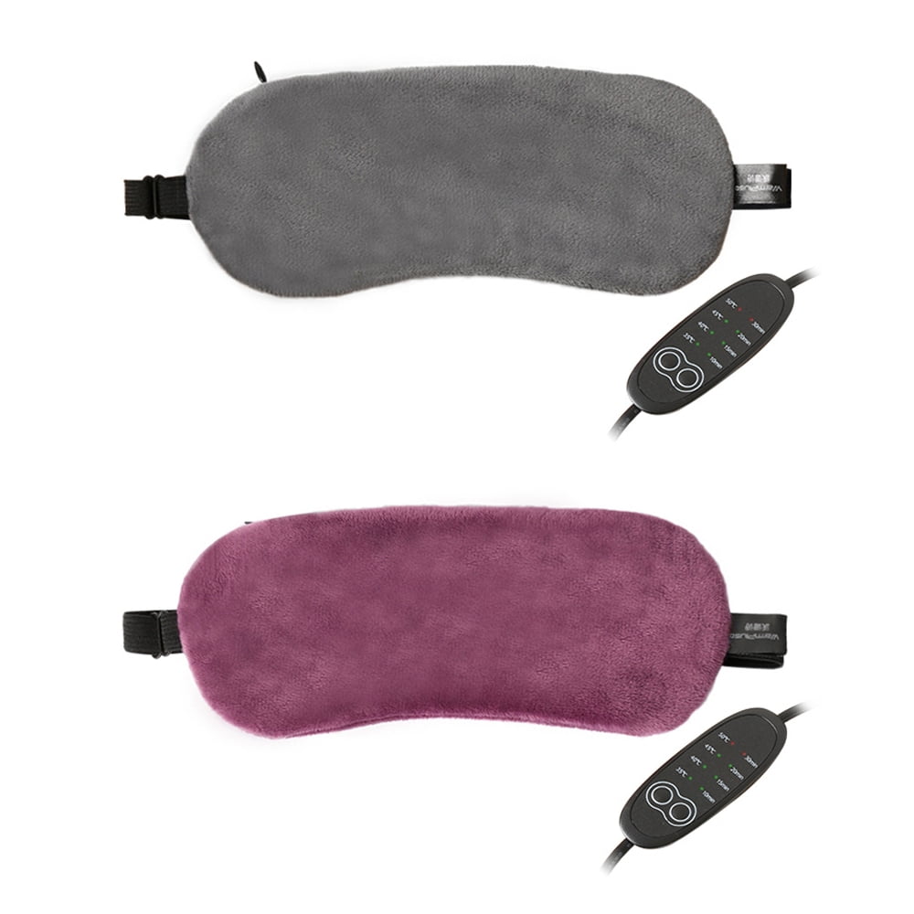 Heated eye mask to alleviate dry eye syndrome, steam hot compress eye ...