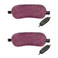 Heated eye mask to alleviate dry eye syndrome, steam hot compress eye ...