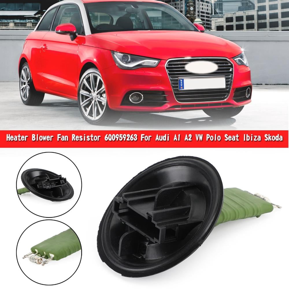 Heater Blower Fan Resistor 6Q0959263 For Audi A1 A2 VW Polo Seat Ibiza ...