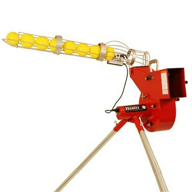 Heater Combo Electric Auto Baseball and Softball Pitching Machine with ...