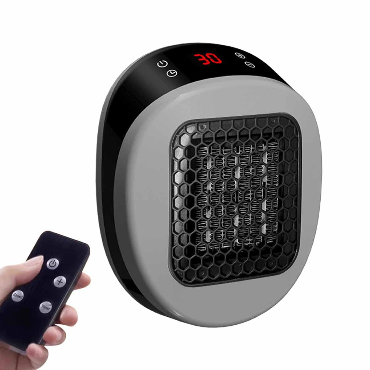 Heater-Instant Powerful Heat in 30 Seconds, Adjustable Temperature With ...