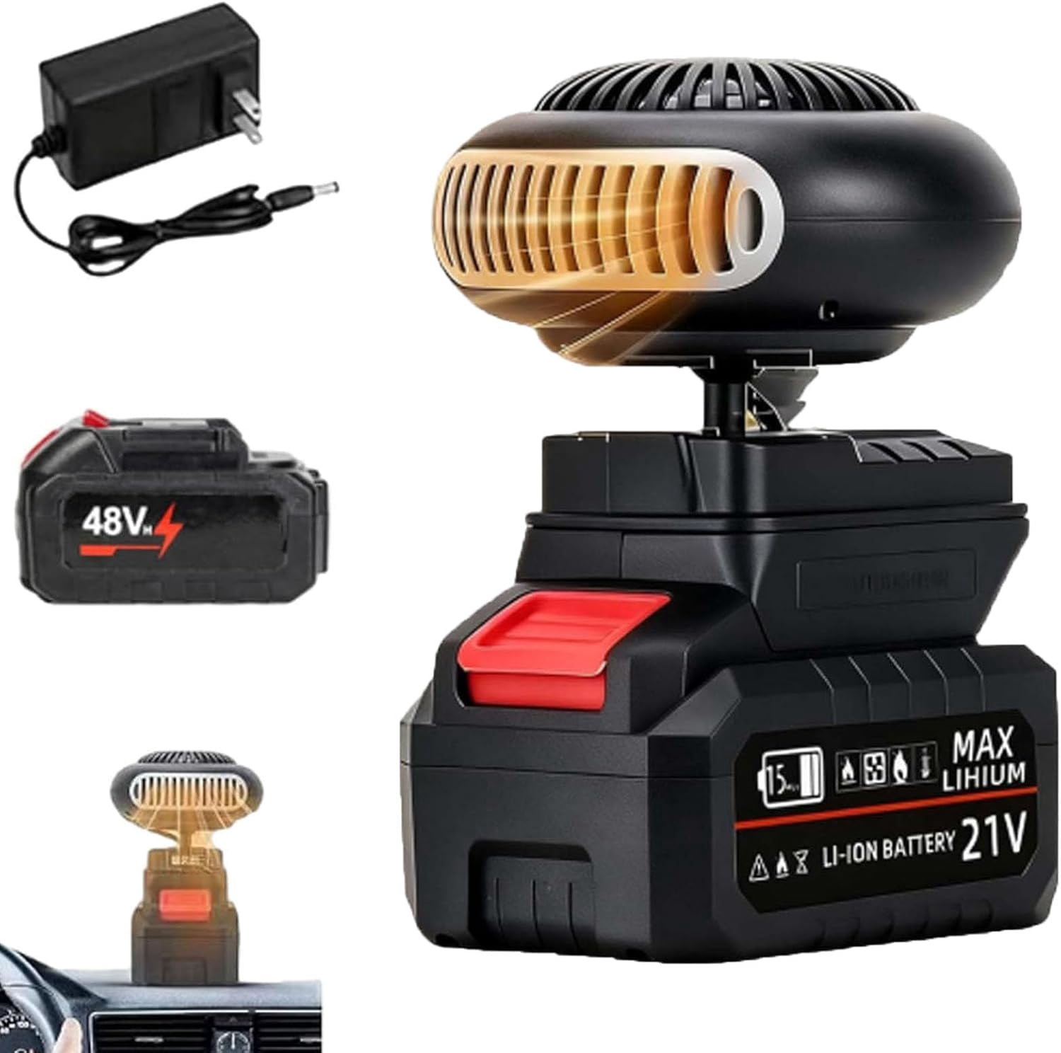 Heater for Power Outage,Indoor Heater for Power Outage,Battery Powered ...