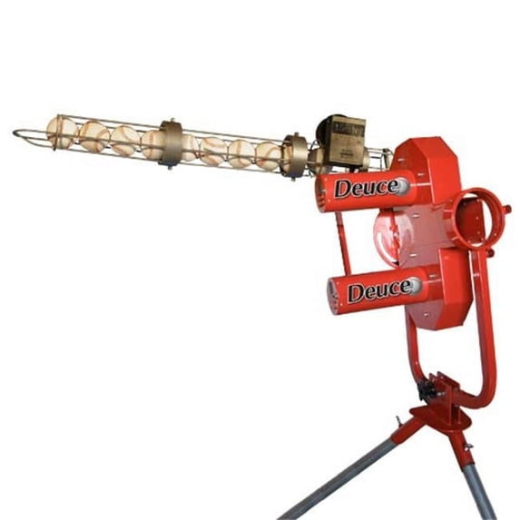 Heater Sports Deuce 75 MPH 2 Wheel Curveball Machine with Auto ...