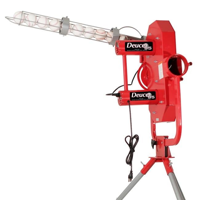Heater Sports Deuce 2 Wheel Baseball Pitching Machine, 95 MPH with Auto ...