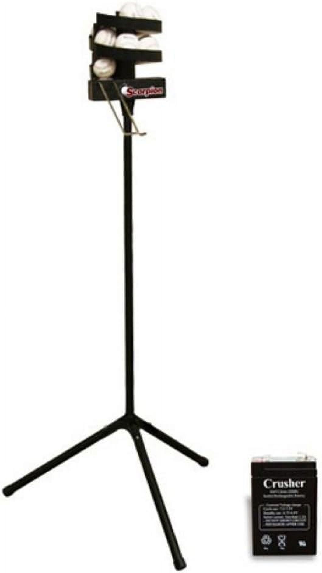 Heater Sports Scorpion Soft Toss & 8 Hour Battery - Portable Automatic ...