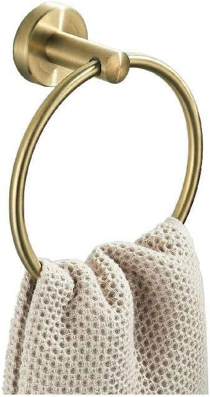 Heater Stainless Steel Towel Rack- Towel Ring Hand Towel Holder Circle ...